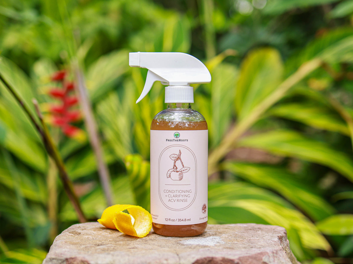 Conditioning + Clarifying ACV Rinse (Orange Peel) – FreeTheRoots LLC