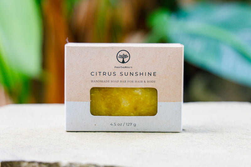 Citrus Sunshine Shampoo-Replacement Bar – FreeTheRoots LLC