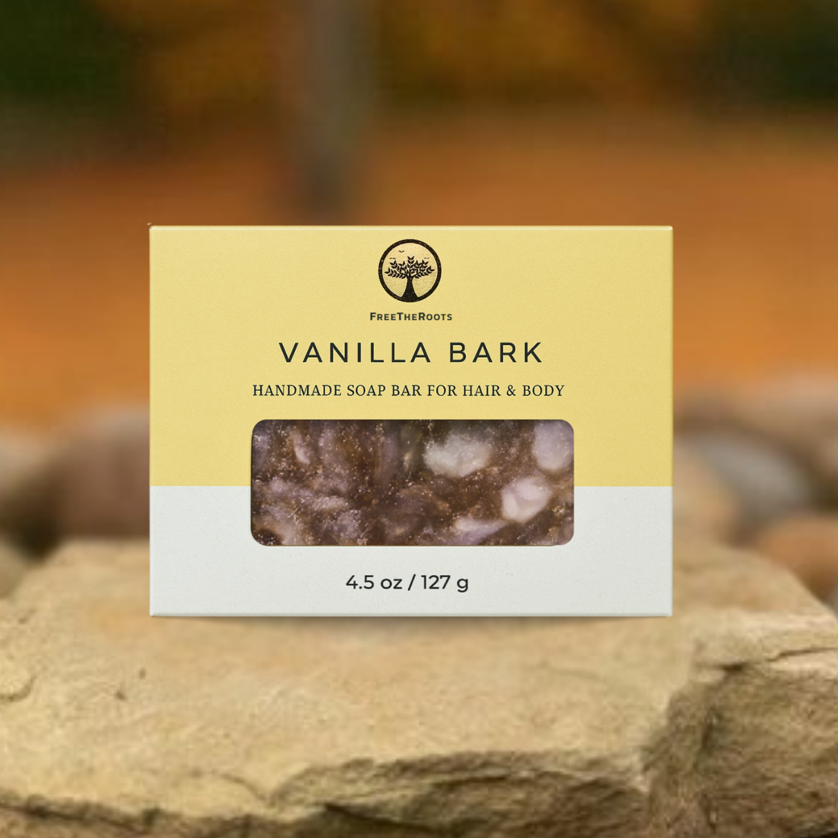 All Natural Soap Bar For Hair & Body | Vanilla Bark Bar – FreeTheRoots LLC